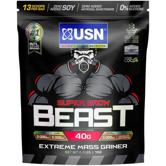 USN Super Grow BEAST (1000 гр) купить в магазине sportmag22.ru по цене ...