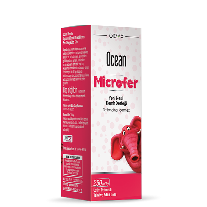 ORZAX OCEAN MICROFER SYRUP (250 мл) купить в магазине sportmag22.ru по ...